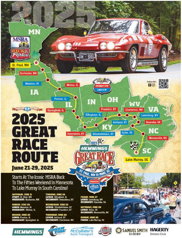 The Great Race | MSRA Back To The 50's Weekend